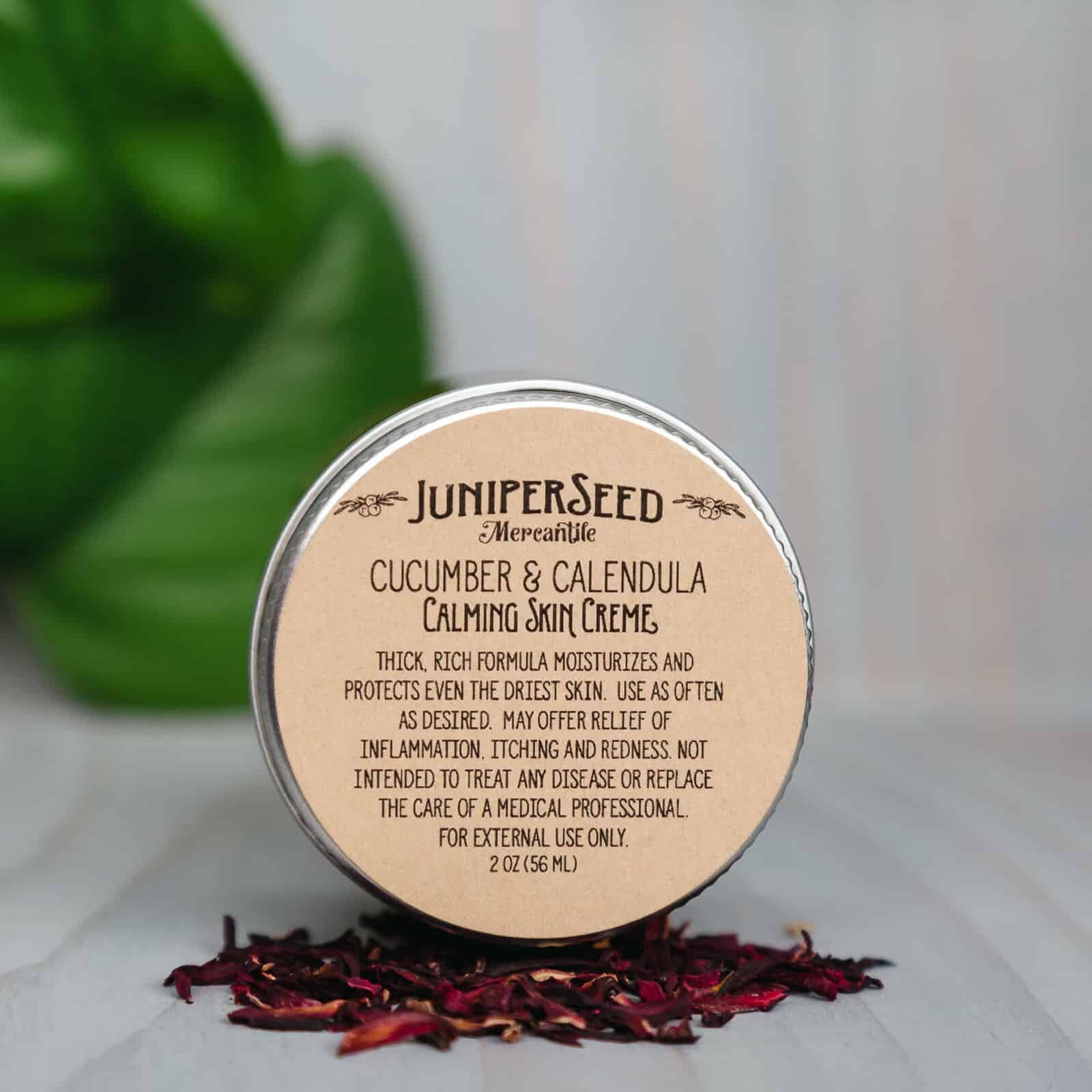 Cucumber and Calendula Calming Skin Creme - Etsy