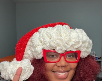 Crochet Ruffle Hat - Etsy