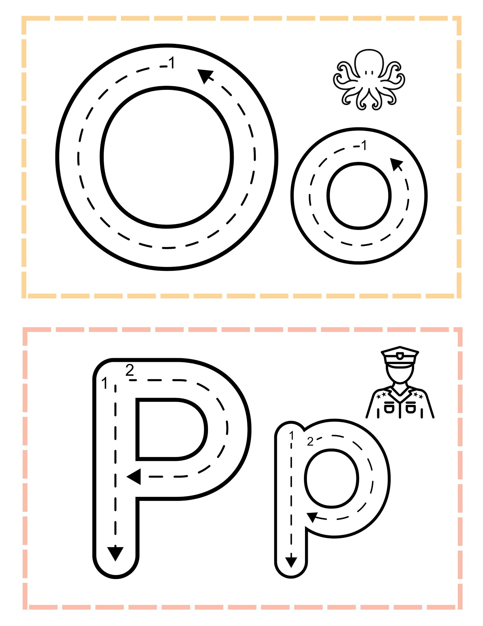 Alphabet Tracing Worksheets, Daycare Learning Worksheets, Preschool ABC ...