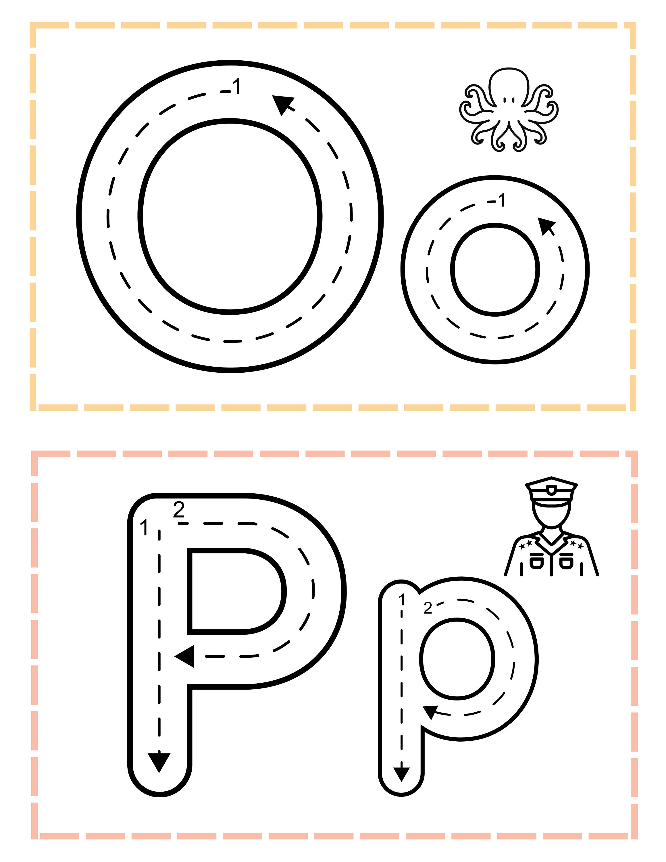 Alphabet Tracing Worksheets, Daycare Learning Worksheets, Preschool ABC ...