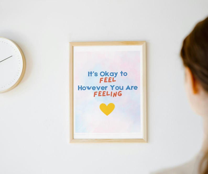 Calming Corner Posters, Feelings Poster, Calm Corner Classroom Decor ...