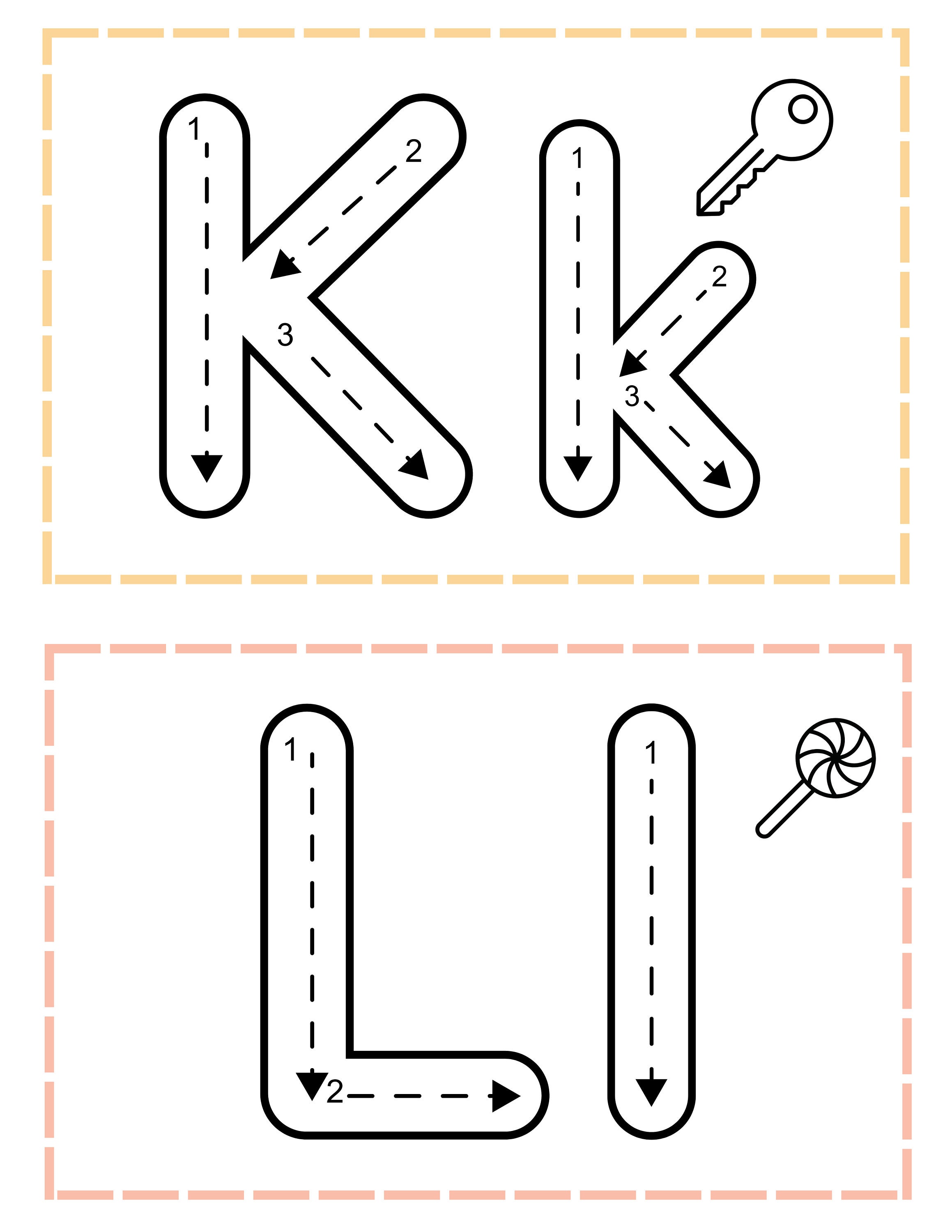 Alphabet Tracing Worksheets, Daycare Learning Worksheets, Preschool ABC ...