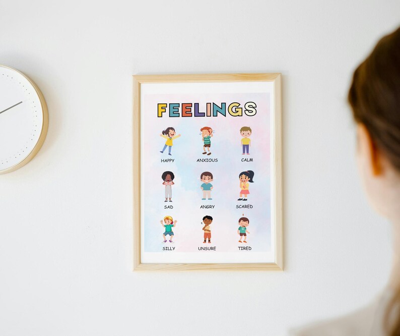 Calming Corner Posters, Feelings Poster, Calm Corner Classroom Decor ...
