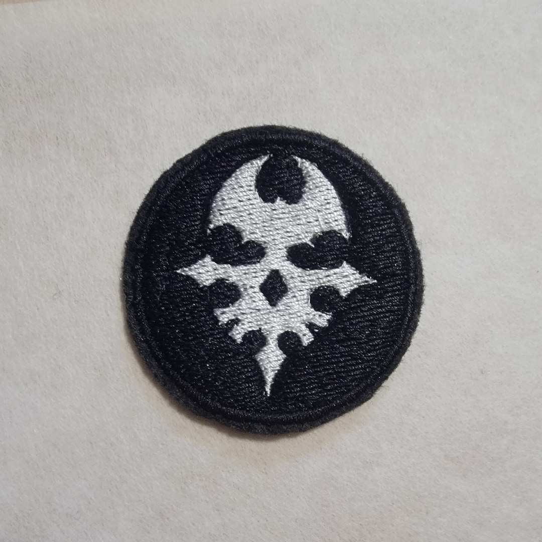 TWEWY Skull Pin Iron-on Patch - Etsy