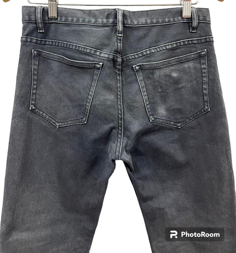 APC Jeans Denim Black Wash Skiny - Etsy