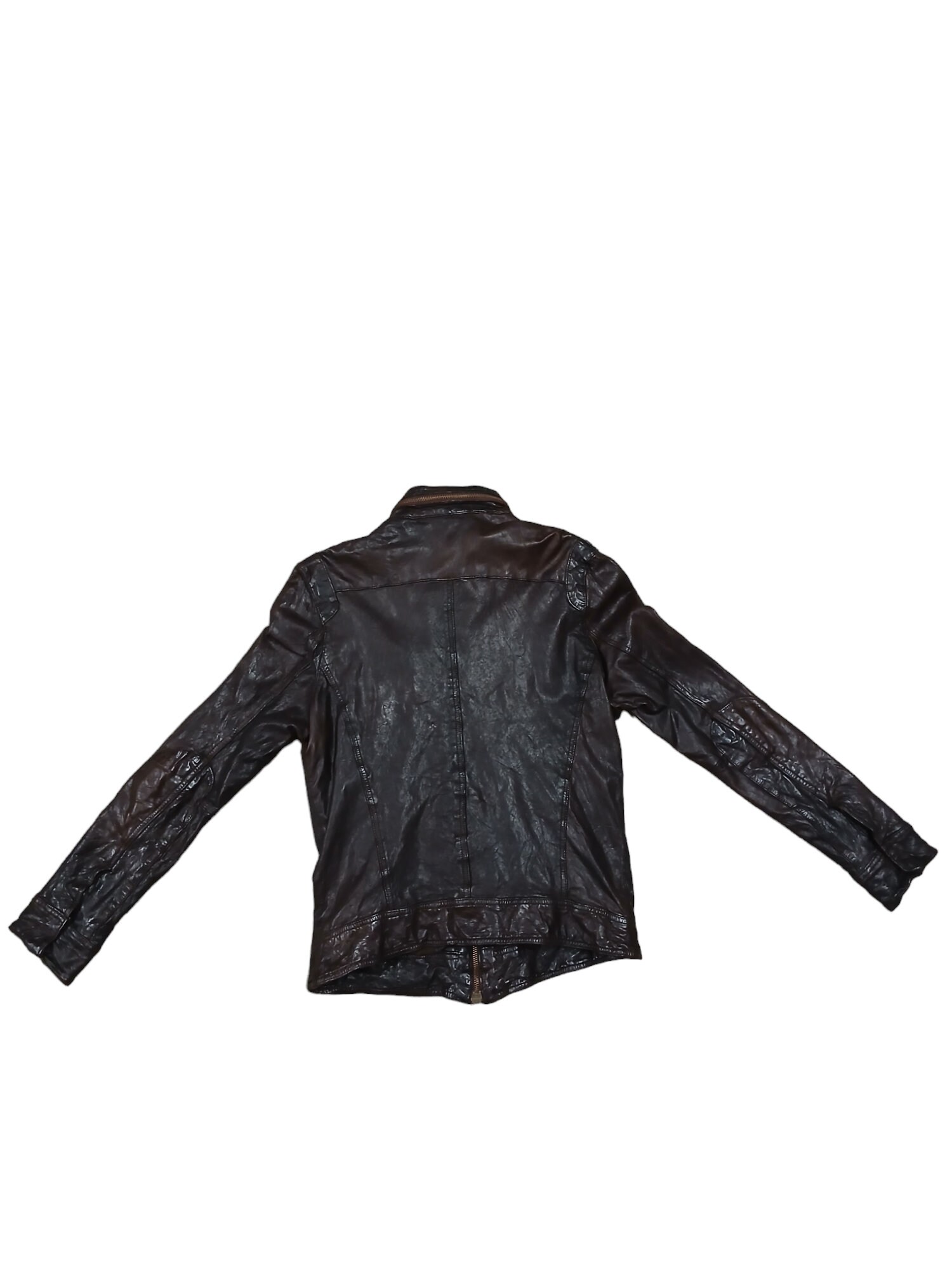 Vintage Japanese Brand Cafe Racer Jacket. Daek Brown. Size M. - Etsy
