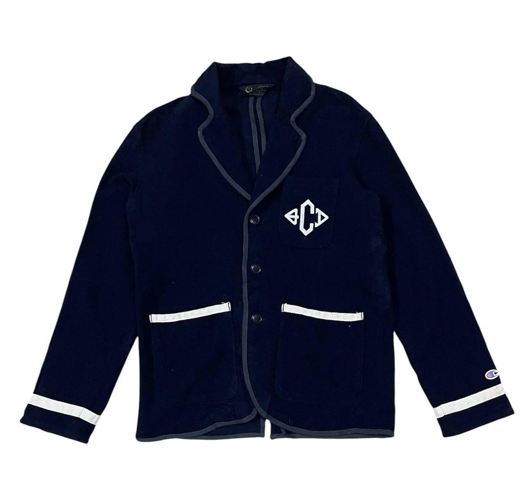 Vintage Campions Cricket Blazer Colour Navy Blue Size M - Etsy