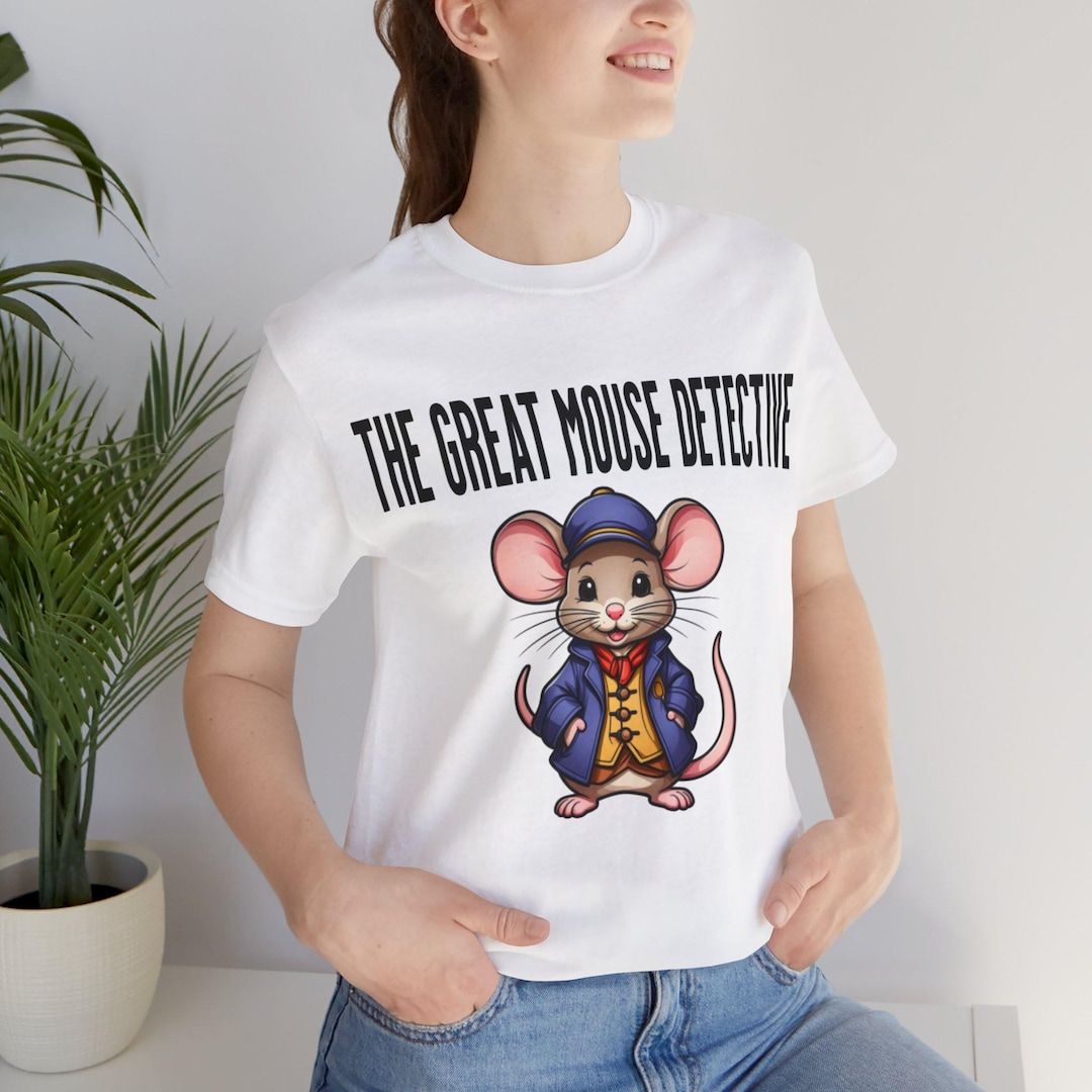 Great Mouse Detective Shirt, Sherlock Holmes - Etsy