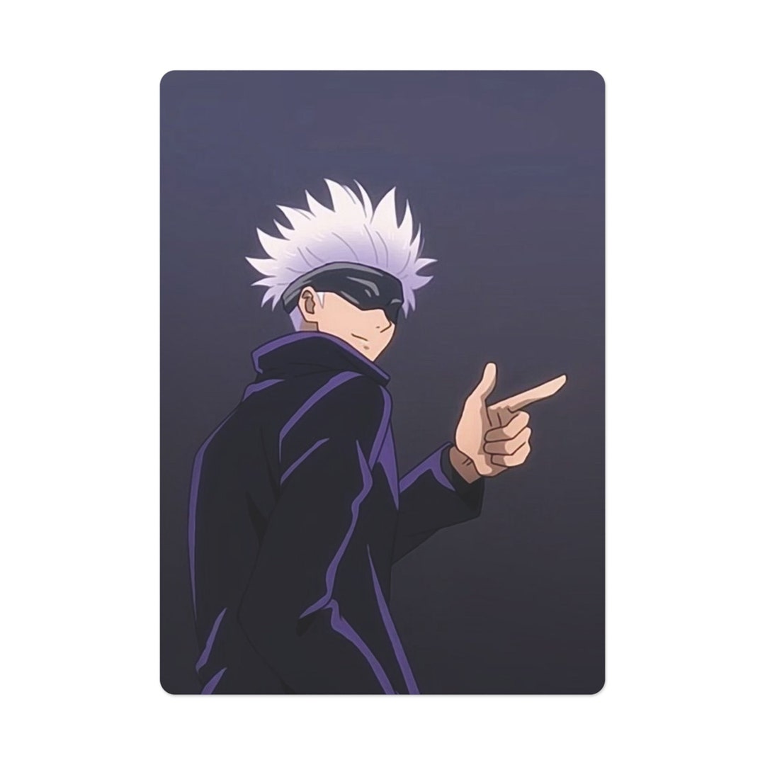 Gojo Jujutsu Kaisen Poker Cards - Etsy