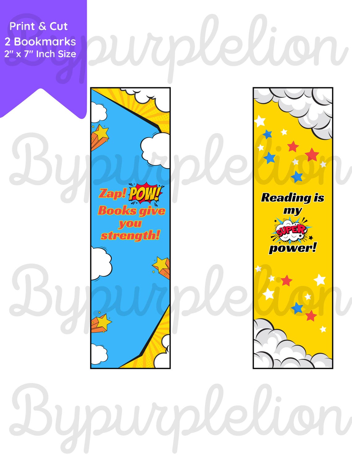 Kids Reading Log Superhero Theme Editable, Book Tracker, Bookmark ...