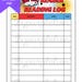Kids Reading Log Superhero Theme Editable, Book Tracker, Bookmark ...