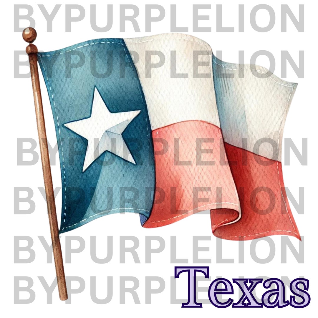 Texas themed Clipart Bundle 6 High-resolution Jpgs 6 Transparent Pngs ...