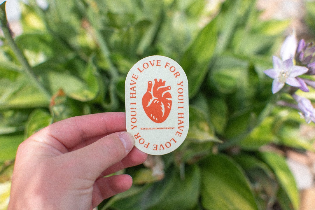 Heartfelt Compliment Sticker - "i Have Love for You" - Etsy