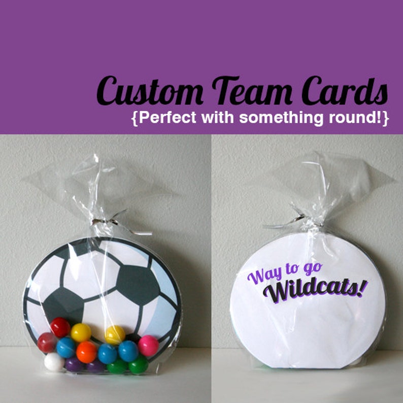 Custom Team Cards - Etsy
