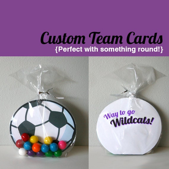 Custom Team Cards - Etsy