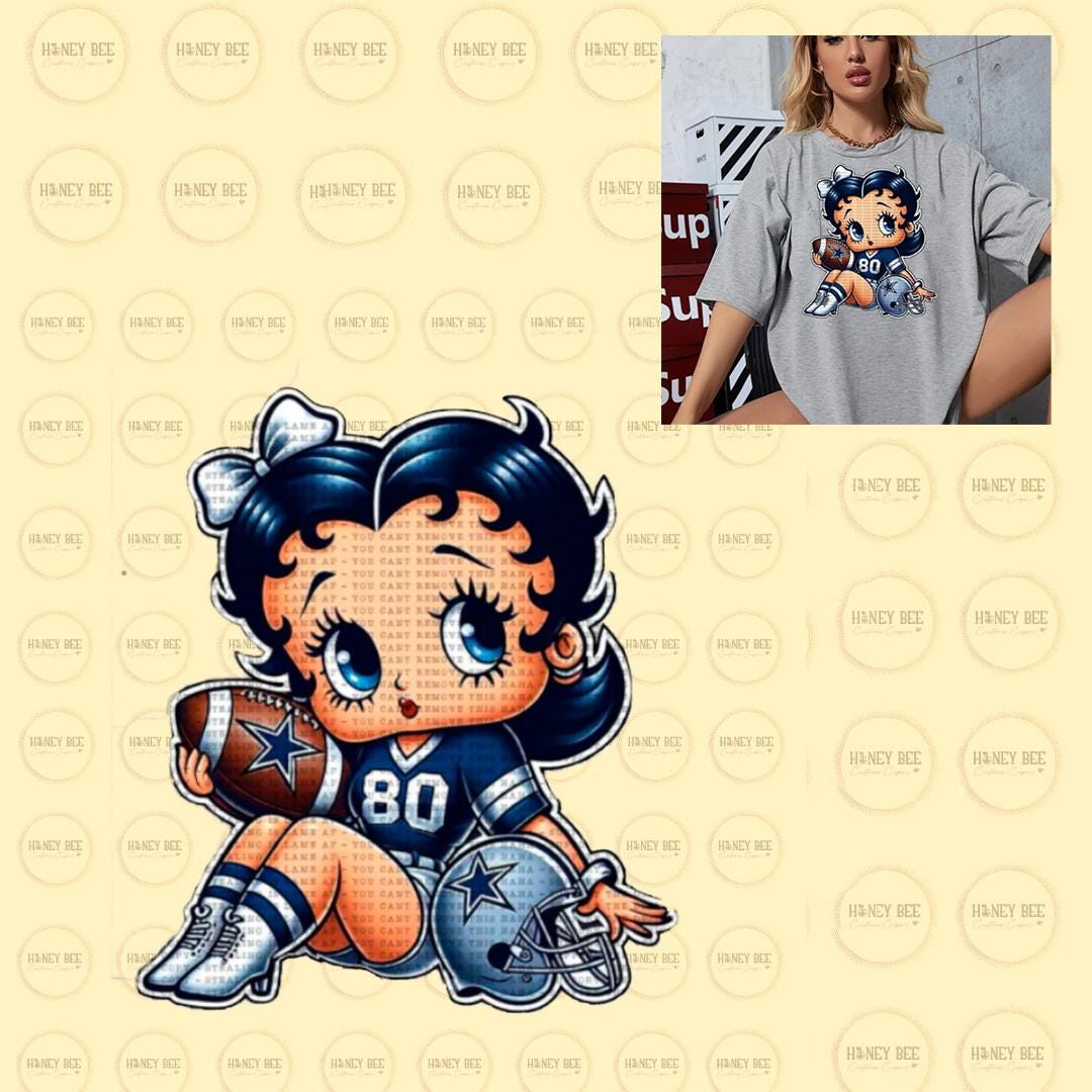 Betty Game DTF Transfer Ready to Press Sketch DTF Unisex - Etsy
