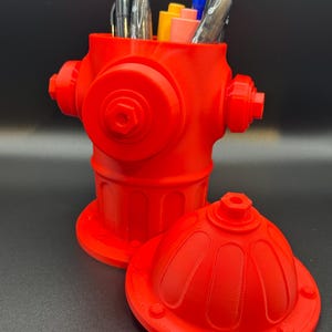 Fire Hydrant Pen Holder – Add a Splash of Fun to Your Desk! - Etsy