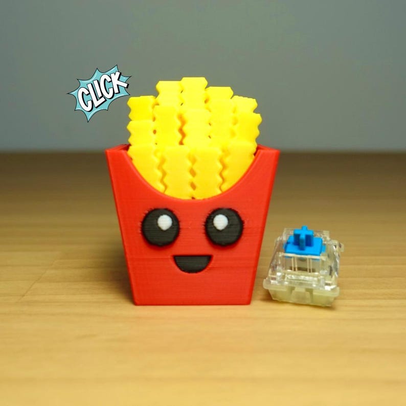 Find Your Focus With the French Fry Clicker! - Etsy