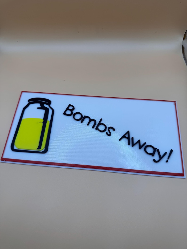 Team Fortress 2 Jarate Sign: 3D Printed Gaming Decor - Etsy