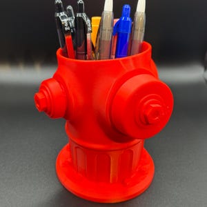 Fire Hydrant Pen Holder – Add a Splash of Fun to Your Desk! - Etsy