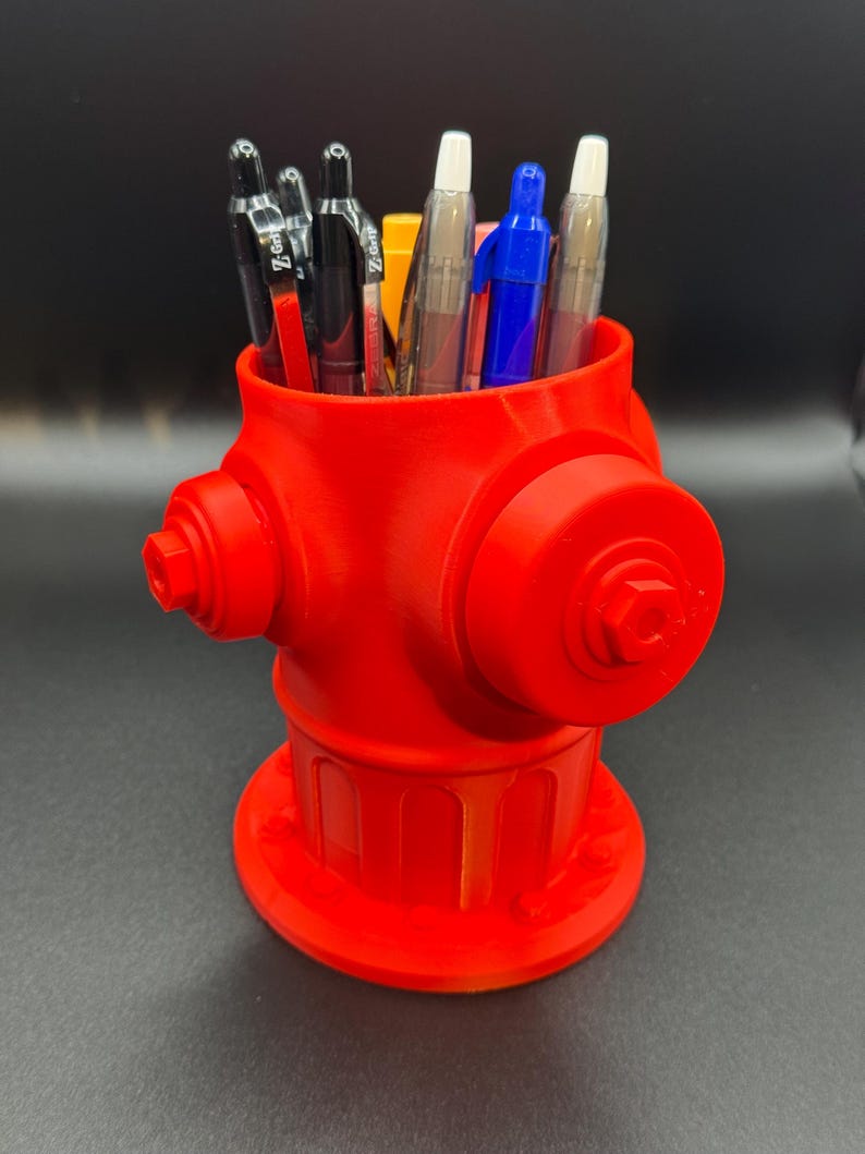 Fire Hydrant Pen Holder – Add a Splash of Fun to Your Desk! - Etsy