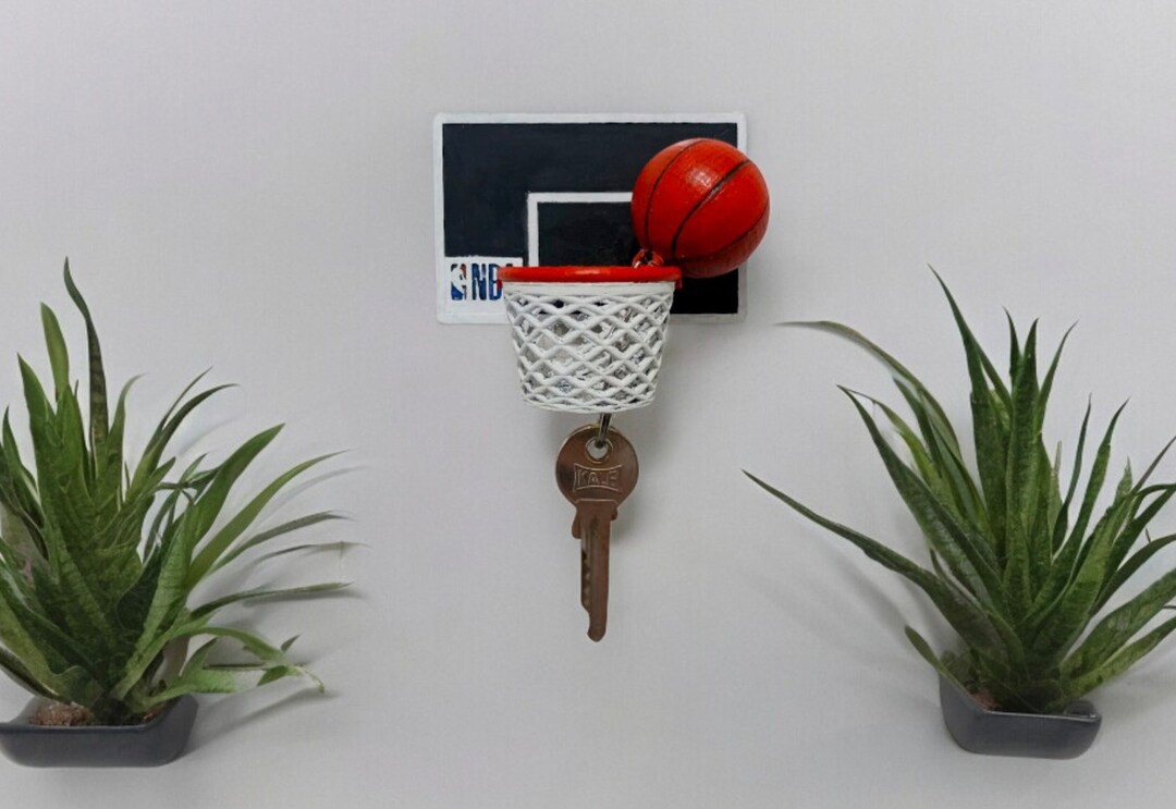 NBA or WNBA Basketball Keychain Holder - Etsy