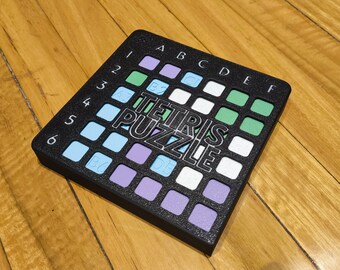 TETRIS. Wall Decoration Inspired by the Classic Game Tetris. Colorful ...