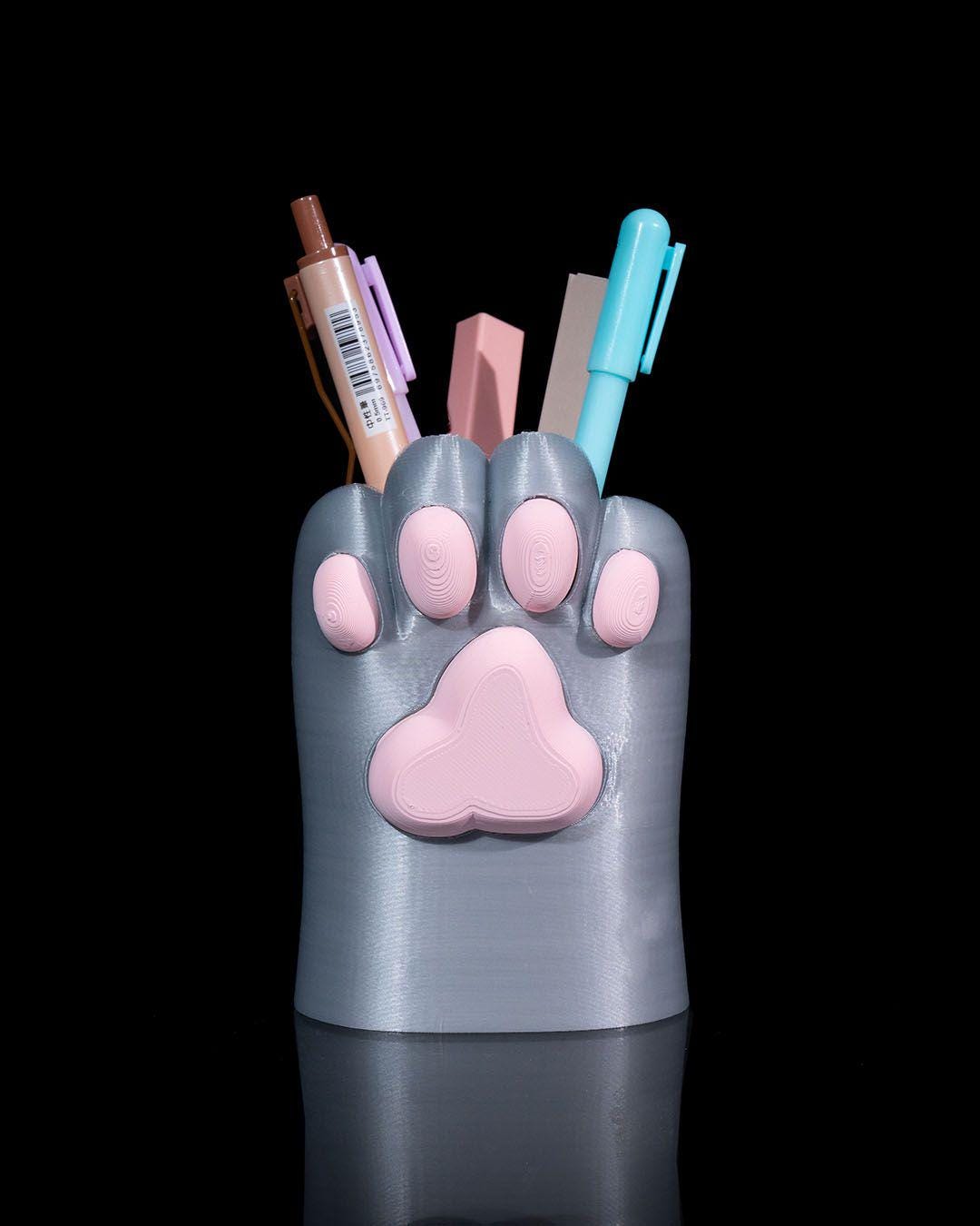 Cat Paw Pen Holder - Etsy