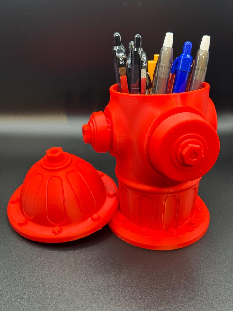 Fire Hydrant Pen Holder – Add a Splash of Fun to Your Desk! - Etsy