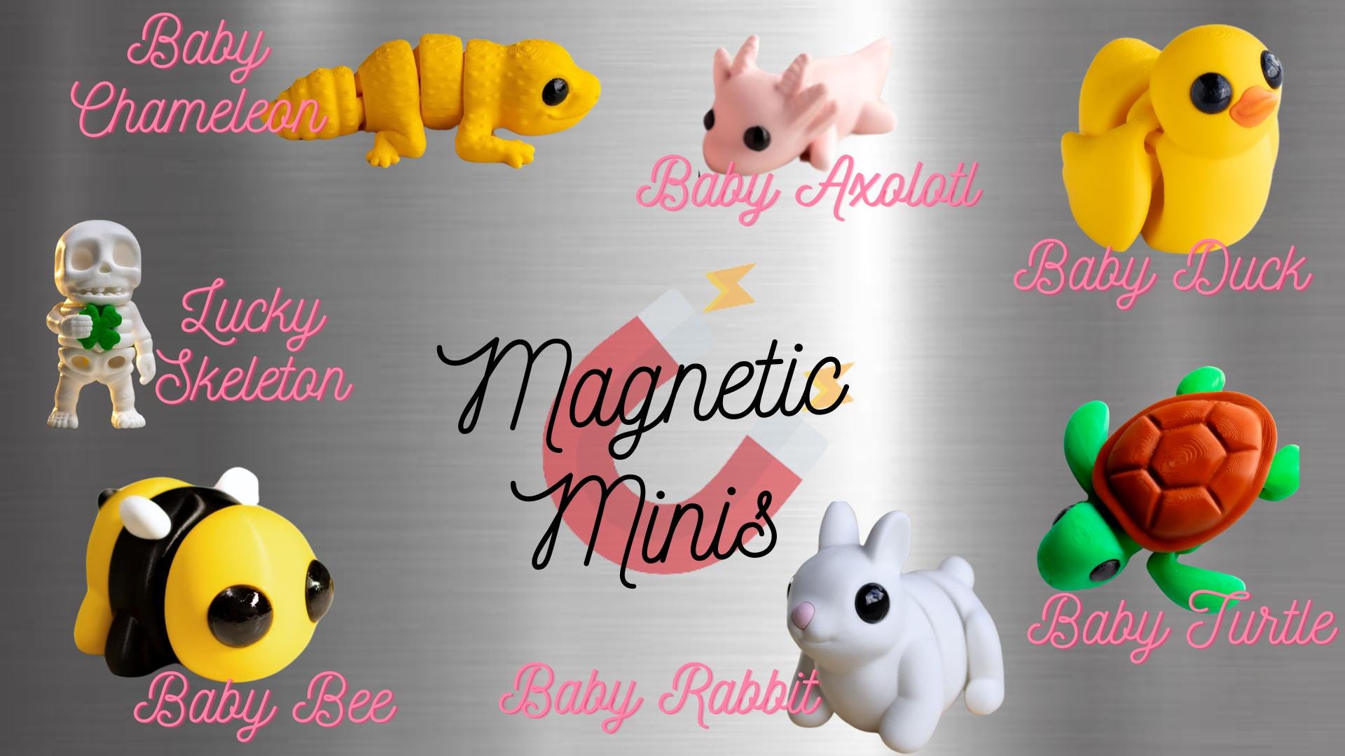 Magnetic Minis – Poseable, Adorable, and Oh-so-magnetic! - Etsy