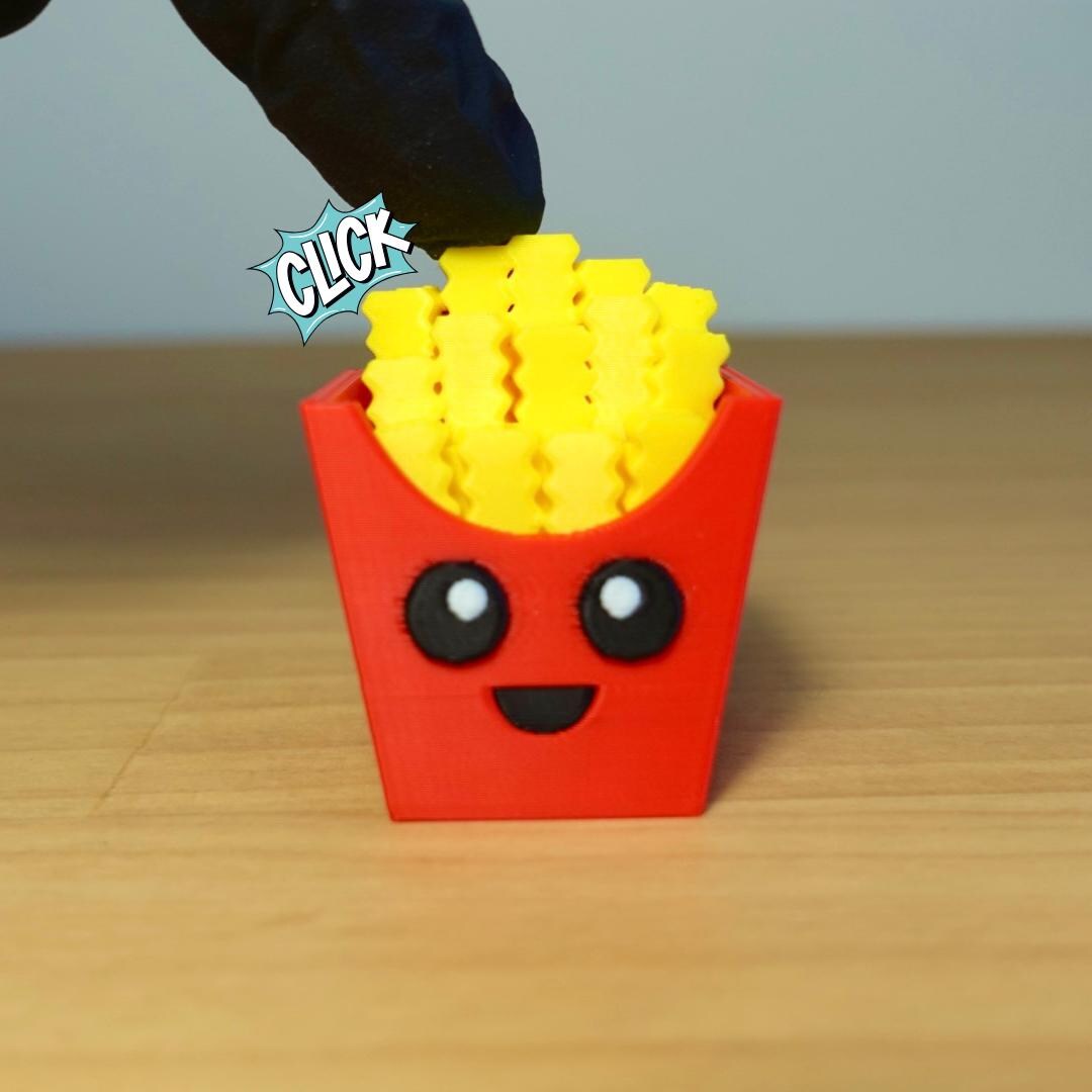 Find Your Focus With the French Fry Clicker! - Etsy