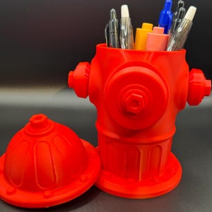 Fire Hydrant Pen Holder – Add a Splash of Fun to Your Desk! - Etsy