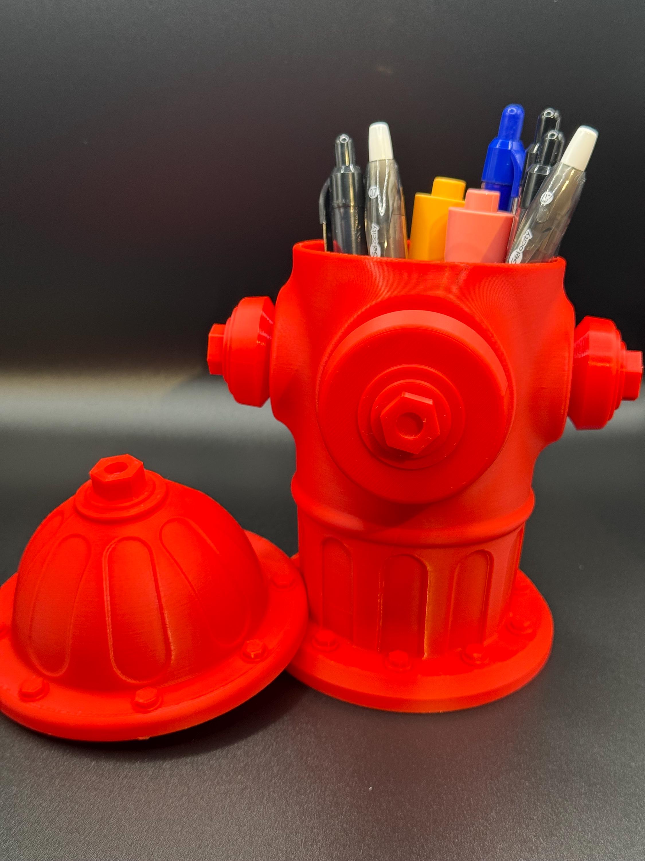 Fire Hydrant Pen Holder – Add a Splash of Fun to Your Desk! - Etsy