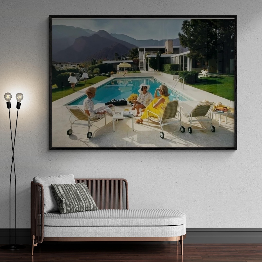 Slim Aarons Print Slim Aarons Poster , Black and White Print, Poster ...