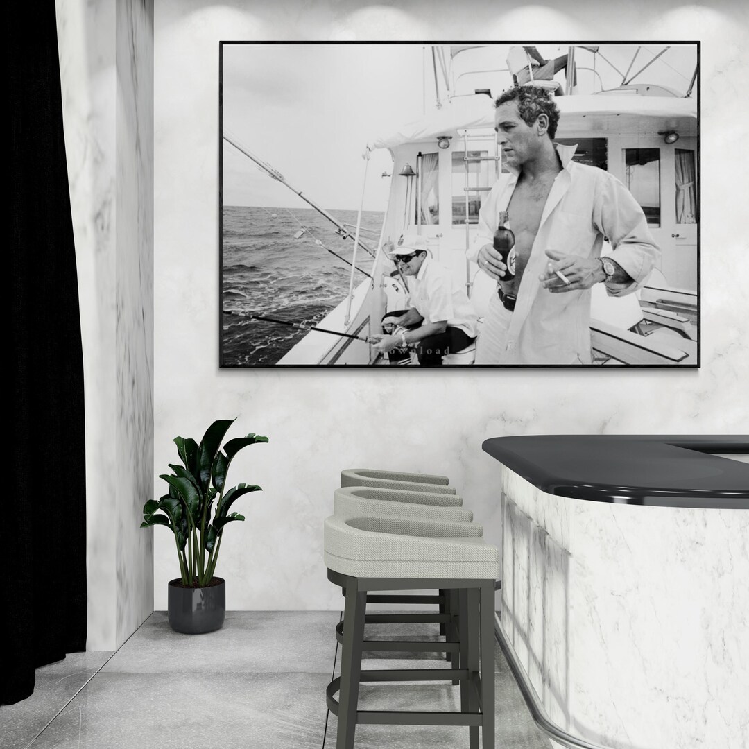 Paul Newman Iconic Actor Print Paul Newman , Paul Newman Poster, Photo ...