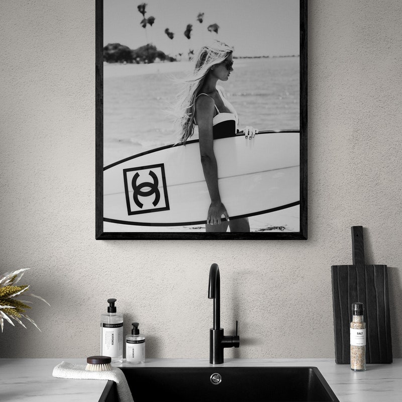 Chanel poster - Etsy France