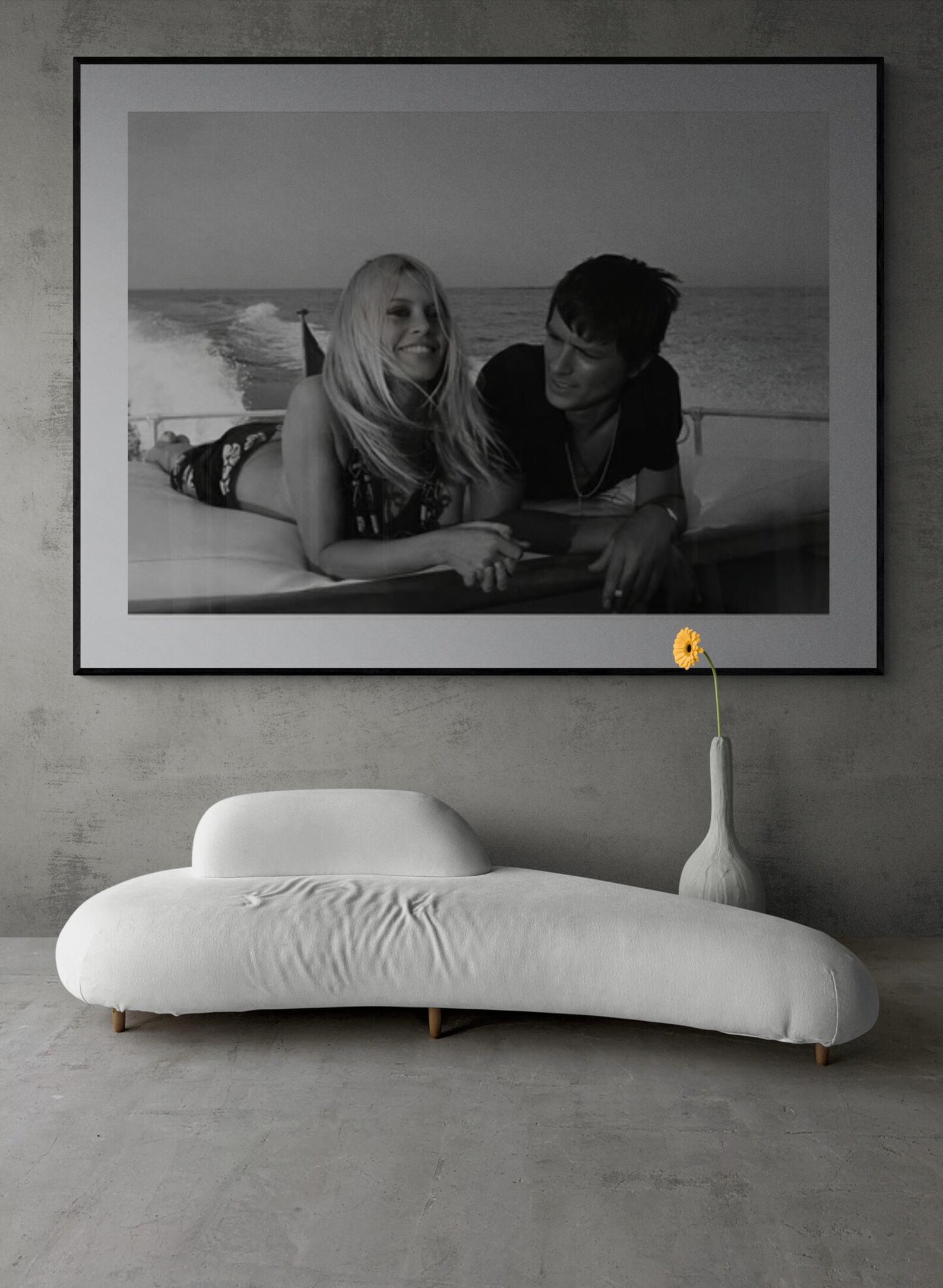 Alain Delon Brigitte Bardot Print Poster , Delon Print, Delon Poster ...