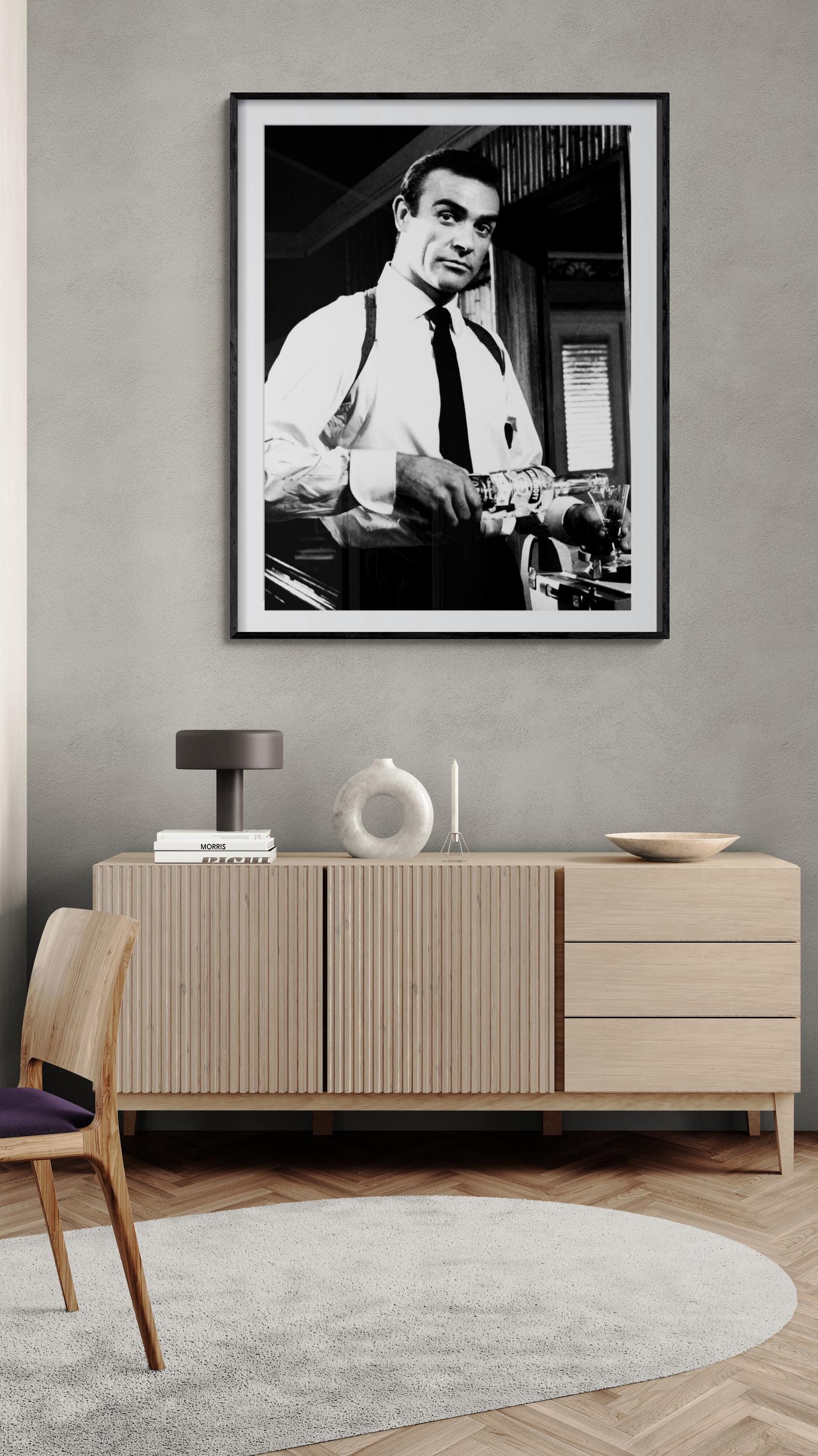 Sean Connery Iconic James Bond Print , 007 , Bar Print, Bar Poster, Bar ...