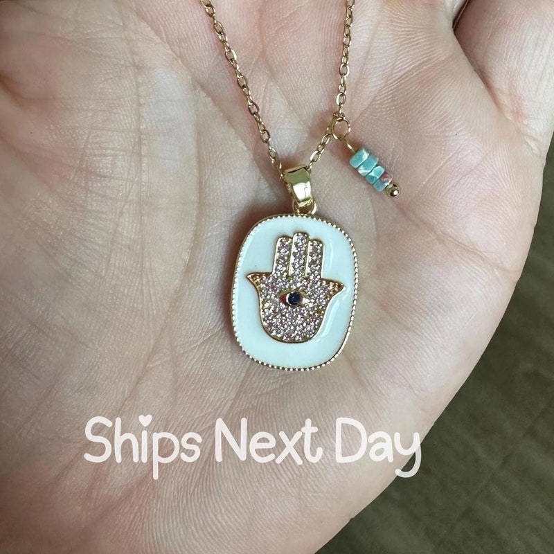 Hamsa Pendant - Etsy
