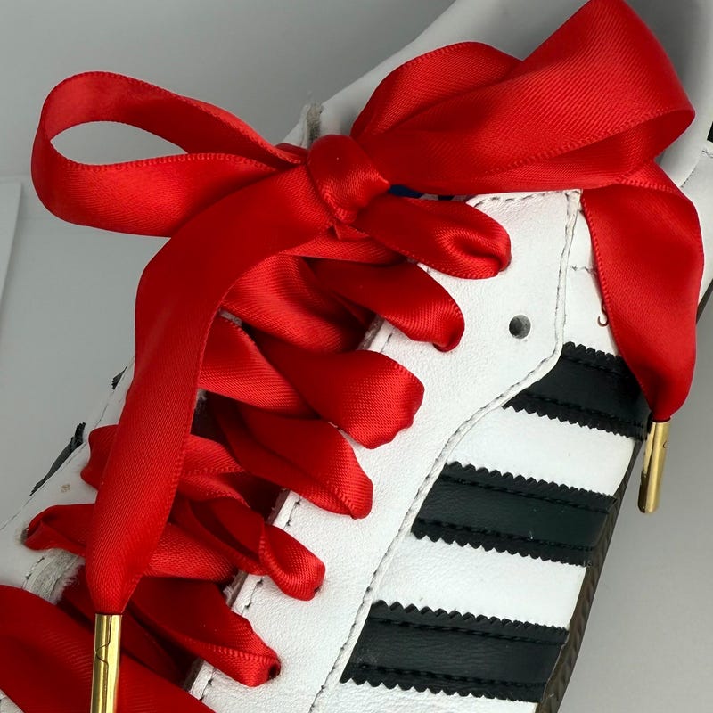 Ribbon Shoelaces - Etsy