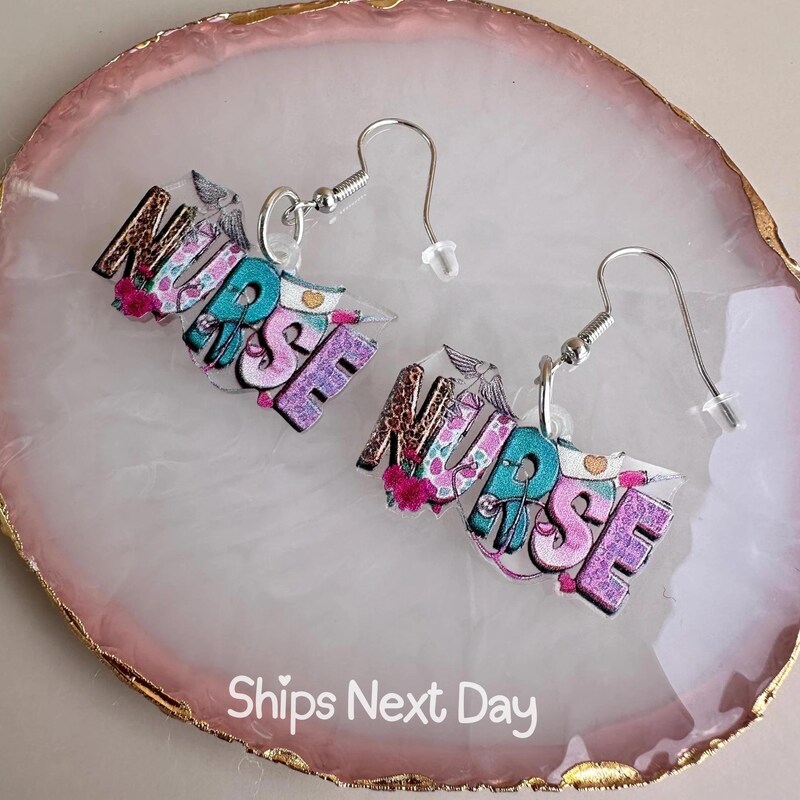 Nurse Earrings - Etsy
