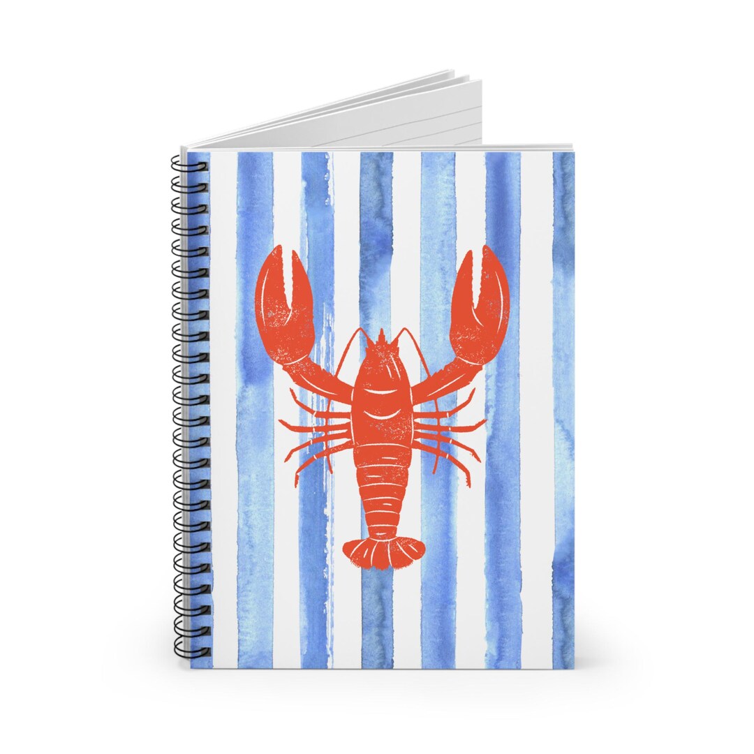 Lobster Gift Lobster Notebook for Recipes Lobster Journal Gift for ...