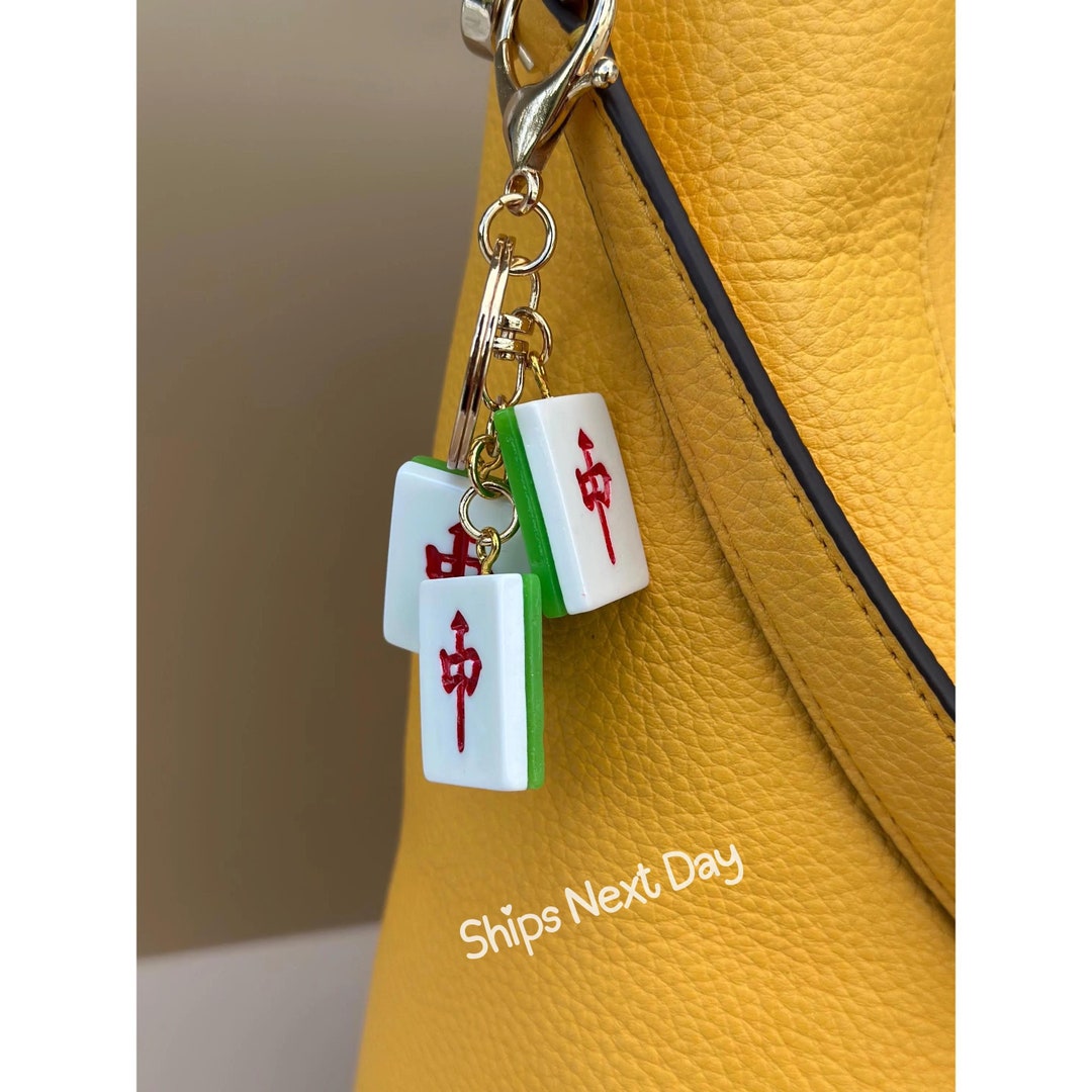 Mahjong Keychain Mah Jong Tile Mahjong Game Mahjong Player Mahjong Gift ...