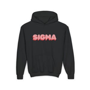 Sigma Hoodie for Kids Gen Z Fashion Unisex School Wear Meme Culture ...