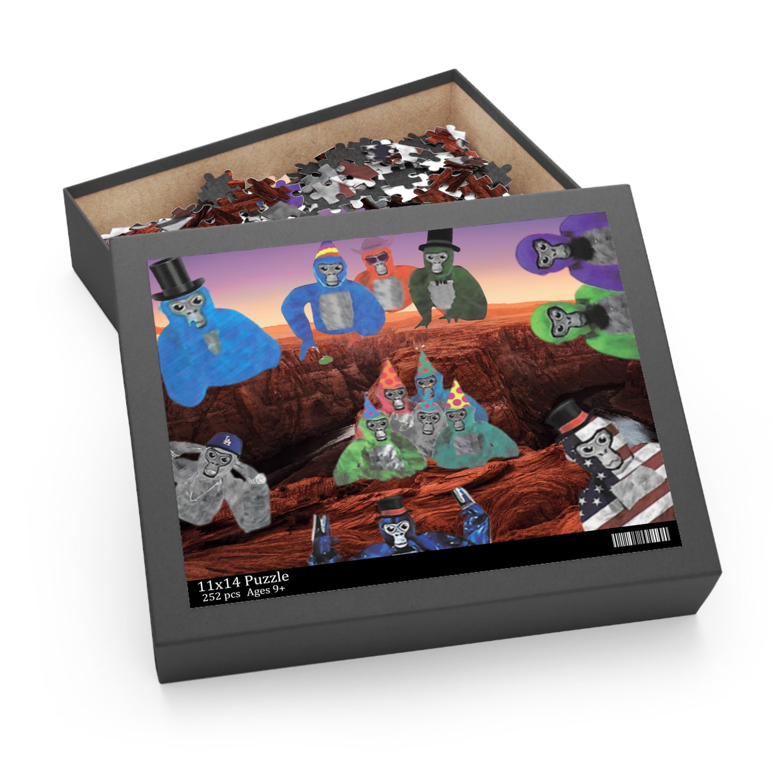 Gorilla Tag Puzzle Gorilla Tag Toy Gorillatag Gorilla Tag Merch Gorilla ...