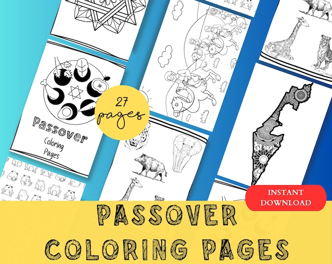 Ma Nishtana Haggadah Song-1 Passover Printable Page-jewish Holiday ...