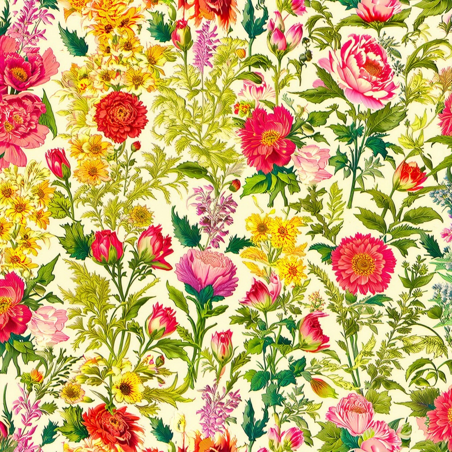 Floral Design Digital Download - Etsy