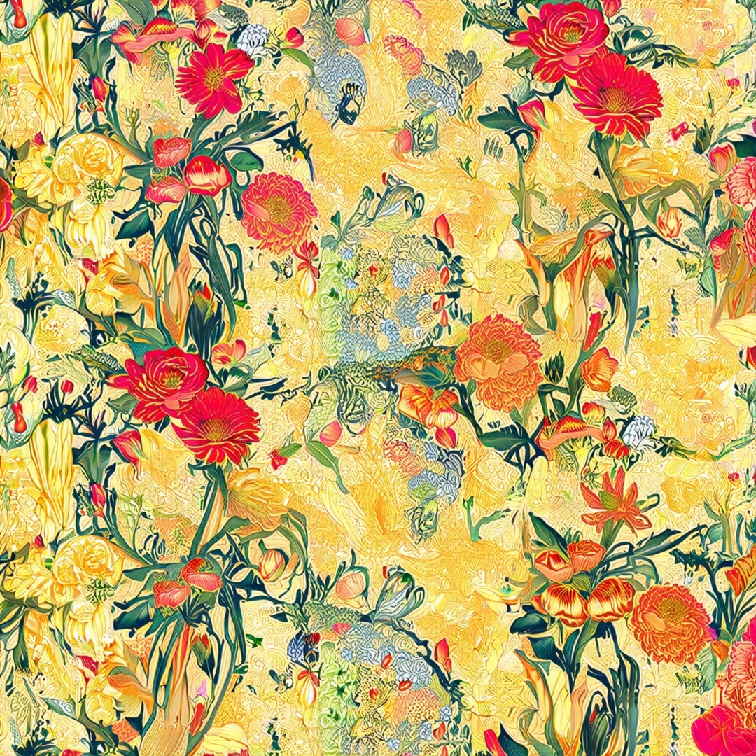 Floral Design Digital Download - Etsy