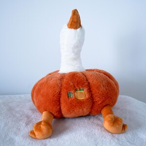 Pumpkin Plush, Duck Plush, Goose Plush, Cute Plushie, Halloween Plushie ...