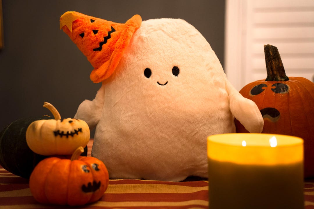Ghost Plush, Cute Plushie, Halloween Plushie, Halloween Plush, Toy ...